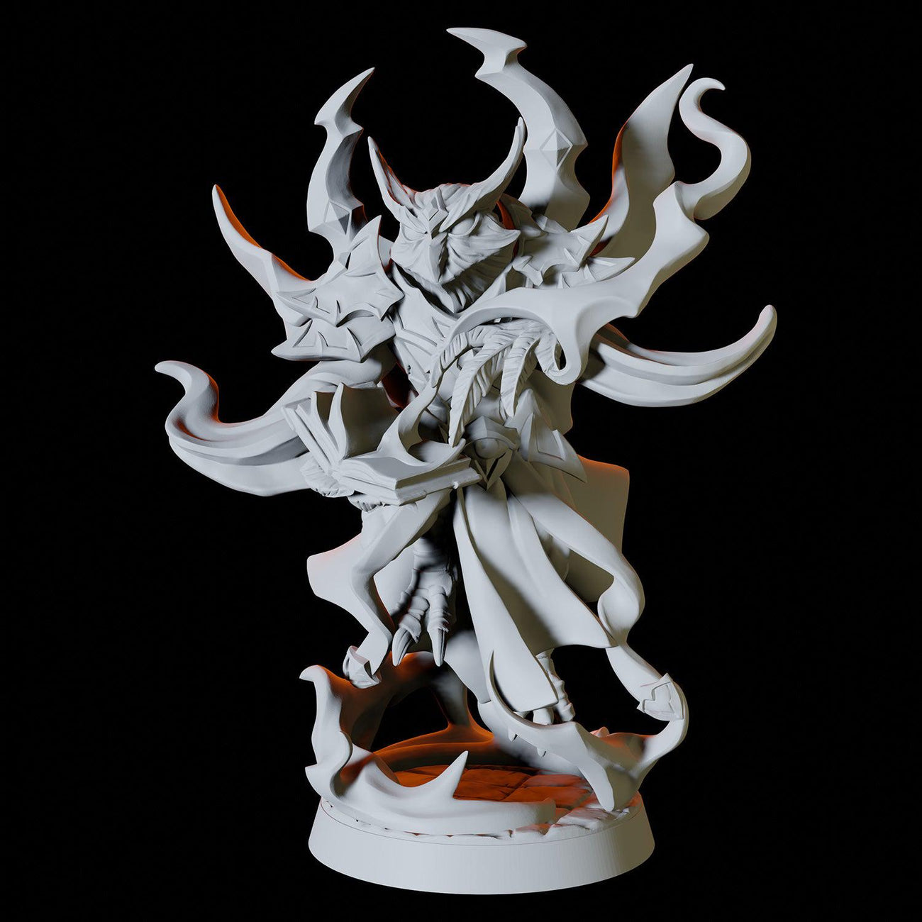 Aarakocra Wizard Miniature for Dungeons and Dragons, Pathfinder and TTRPGs