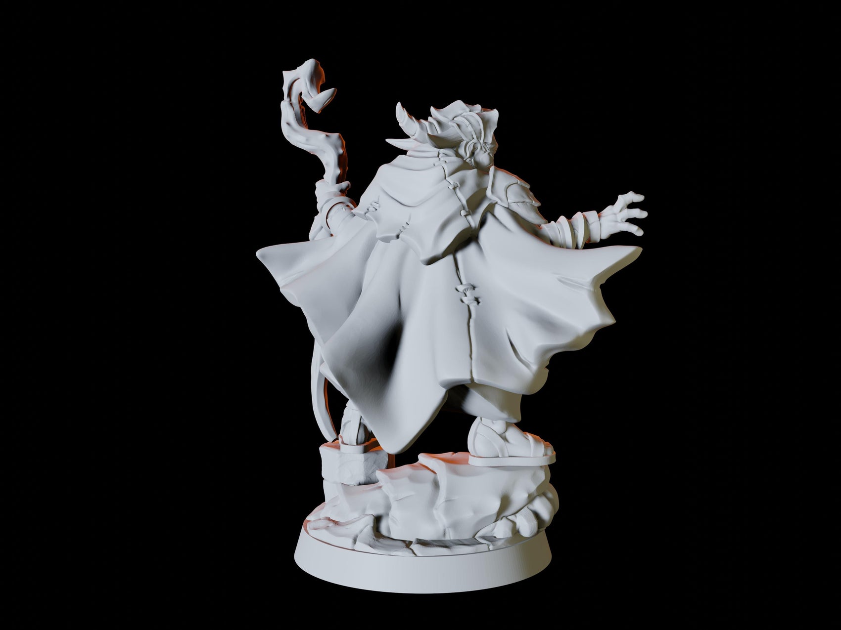 Crone or Hag Miniature for Dungeons and Dragons, Pathfinder and TTRPGs