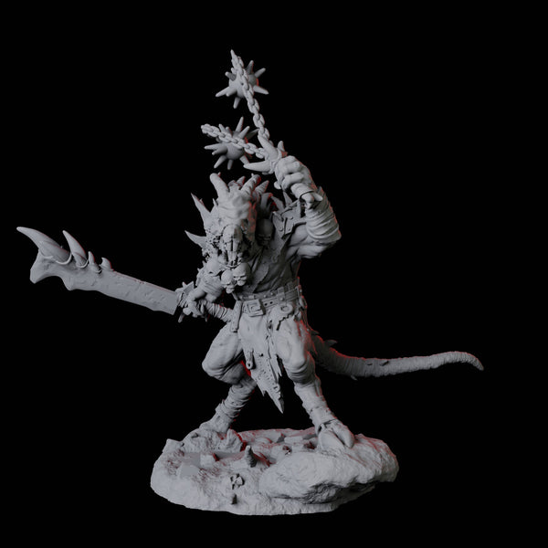 Blackfang Mutant Ratfolk Miniature C for Dungeons and Dragons ...