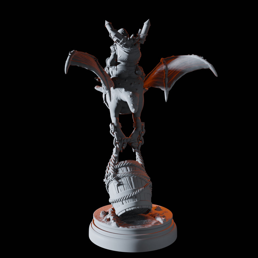 Flying Goblin Bombardier Miniature A for Dungeons and Dragons ...