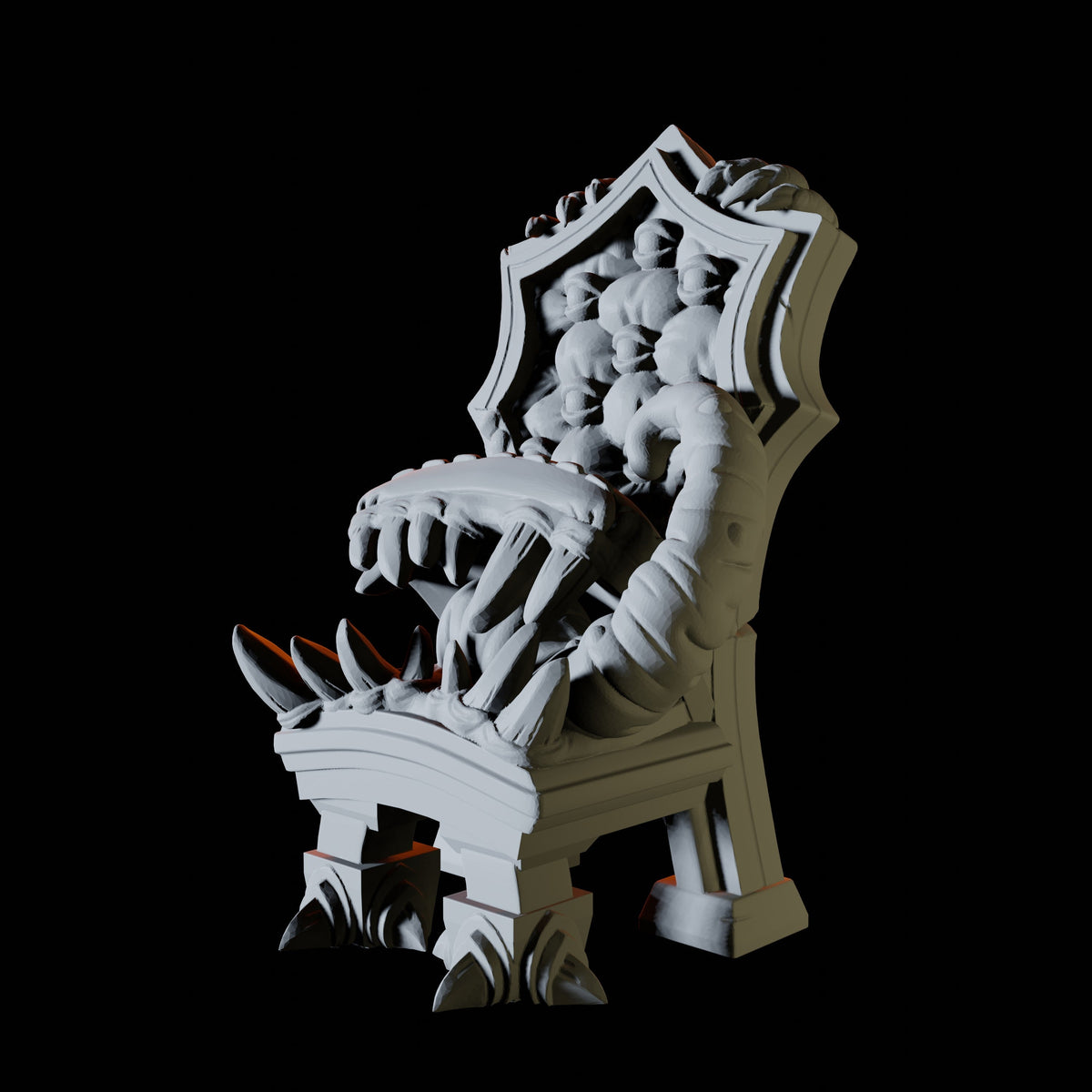 Chair Mimic Miniature for Dungeons and Dragons, Pathfinder and TTRPGs ...