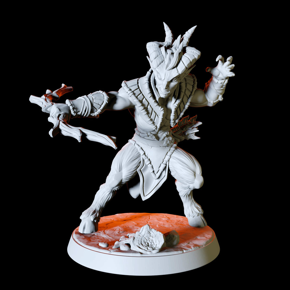 Six Satyr Miniatures for Dungeons and Dragons, Pathfinder and TTRPGs ...
